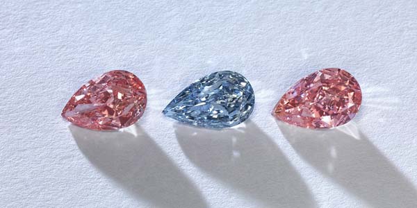 Pink, blue diamonds shine in second quarter - Jewellery Business